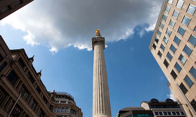 The Monument - Horario, precio y ubicación en Londres